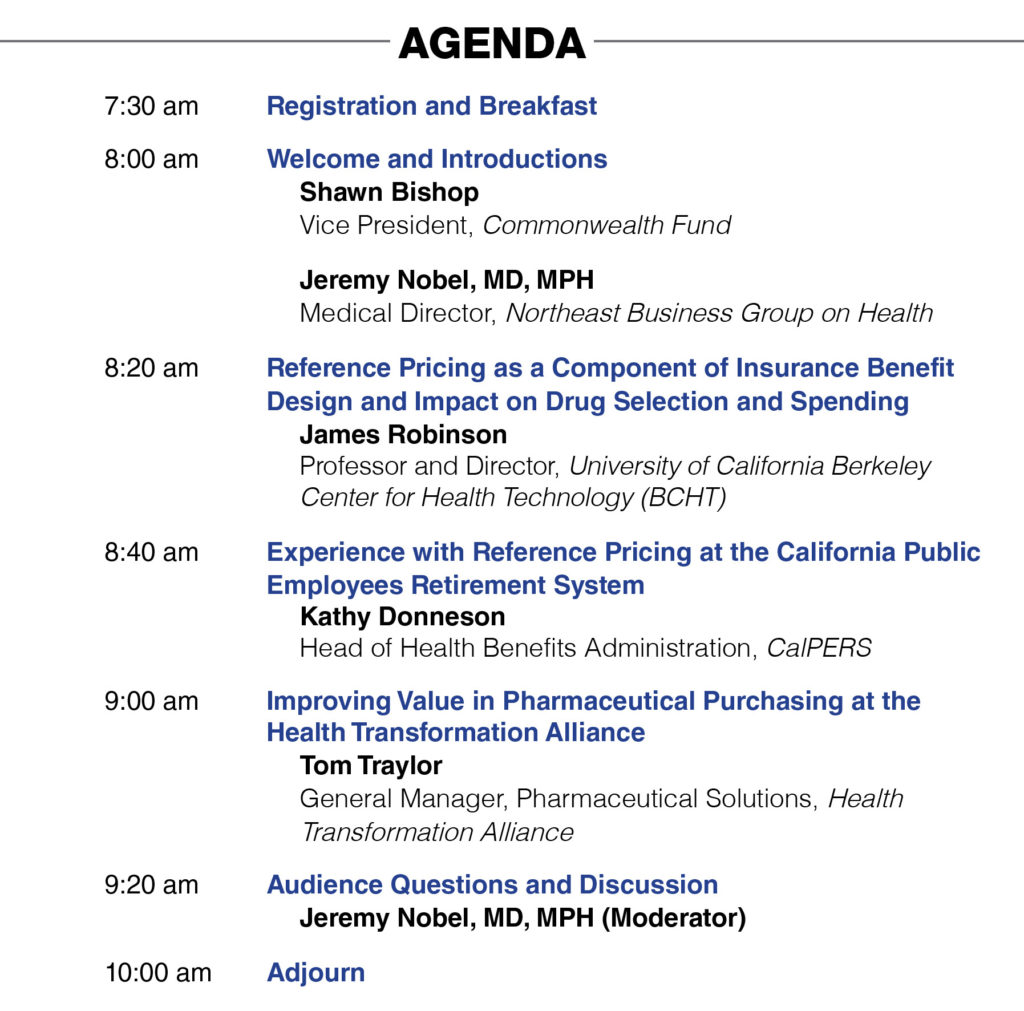 Reference Pricing: An Innovative Employer Strategy for Managing Drug ...